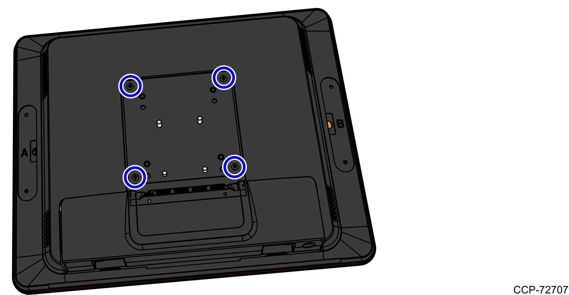 Installing Display Mounting Bracket