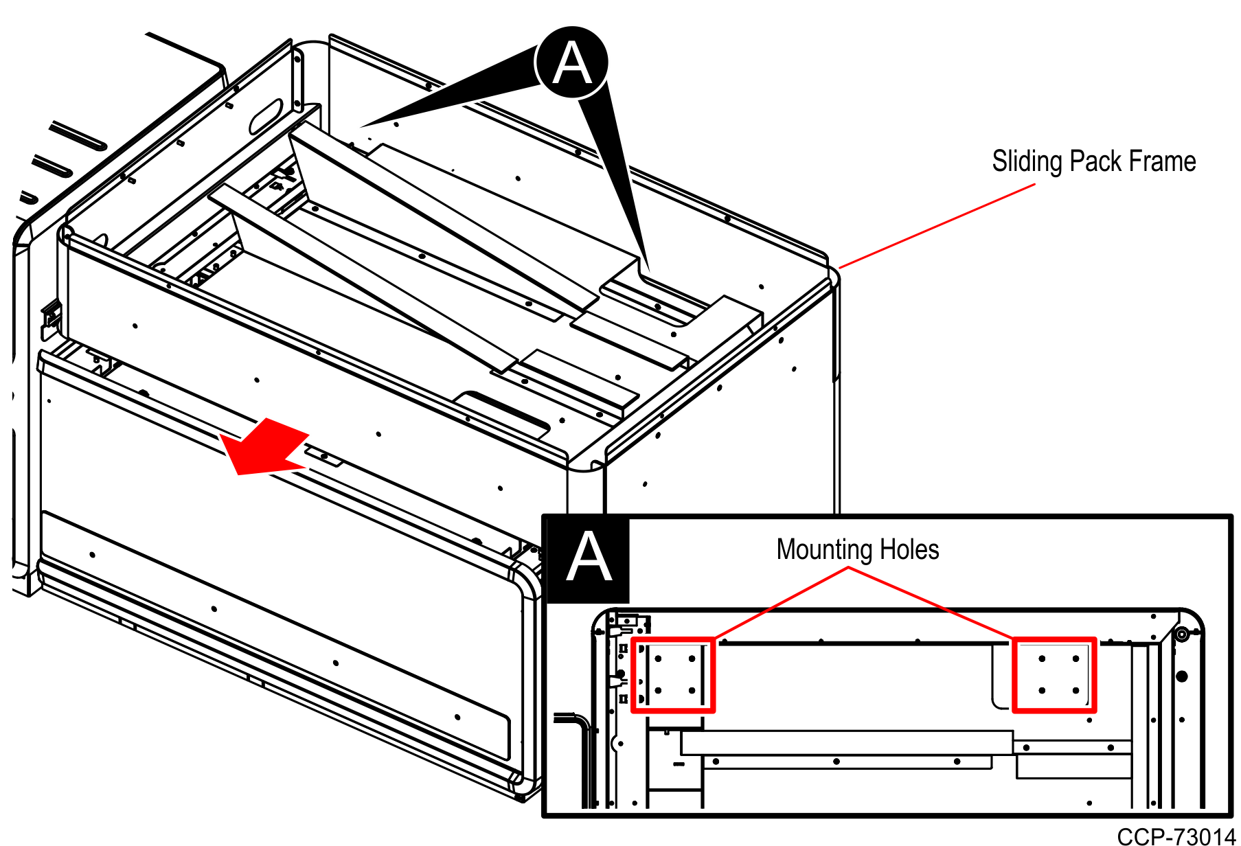 Install Sliding Pack Left Hand