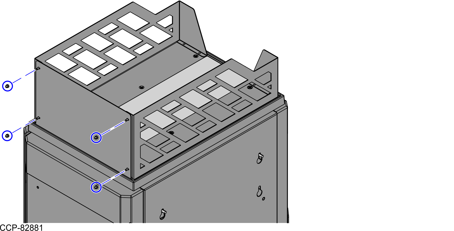 Removing Scale Tray Fence and Backsplash