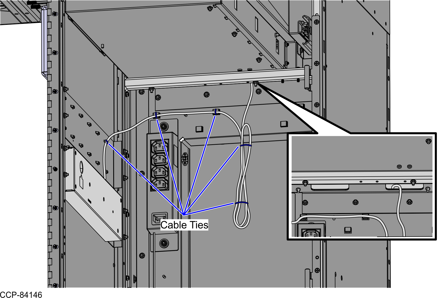 Routing the Tri-Light/Lane Light Cable Extender: NCR Voyix SCO Hardware ...