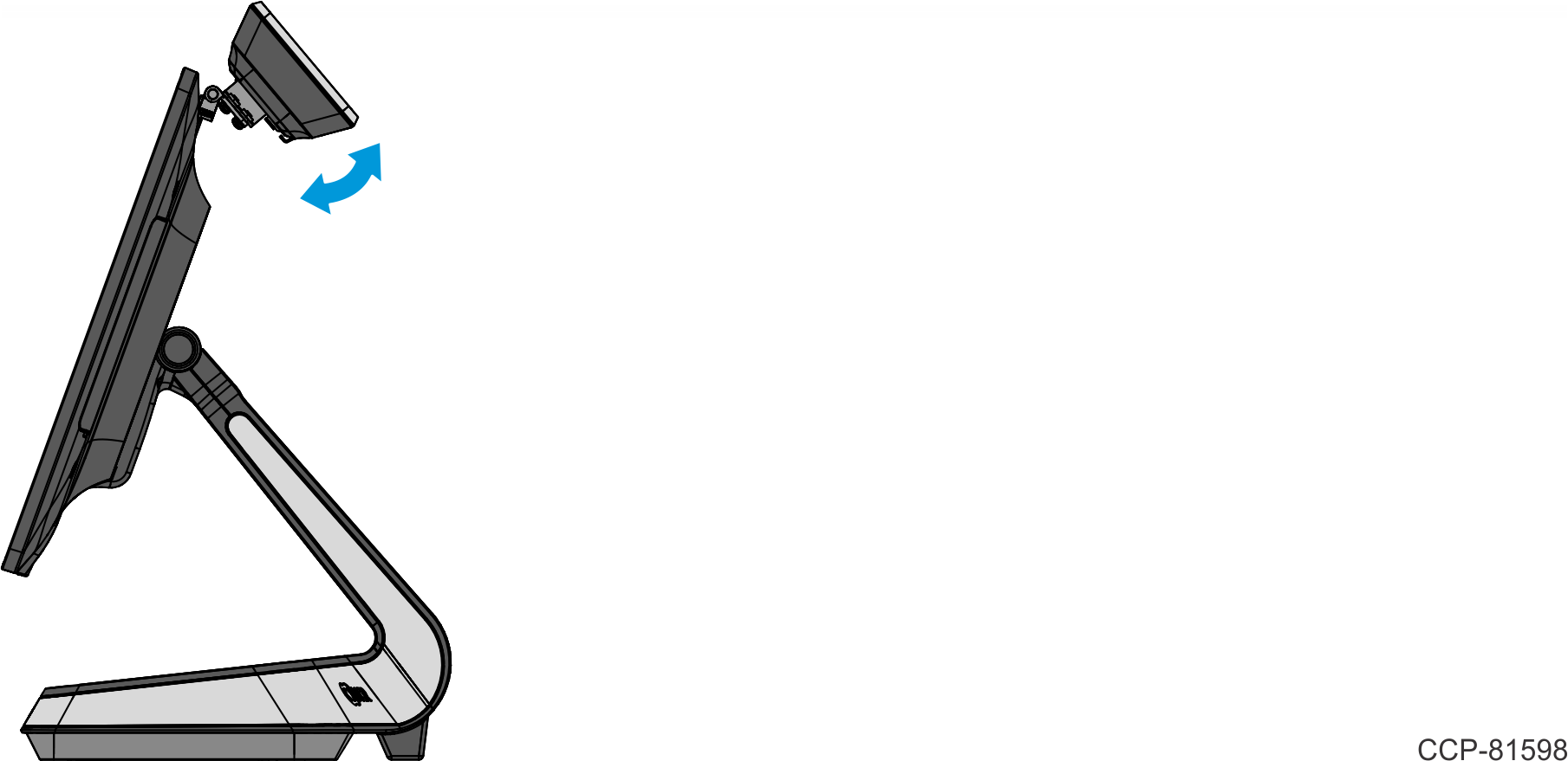 7772-K461 2x20 Customer Display, CX